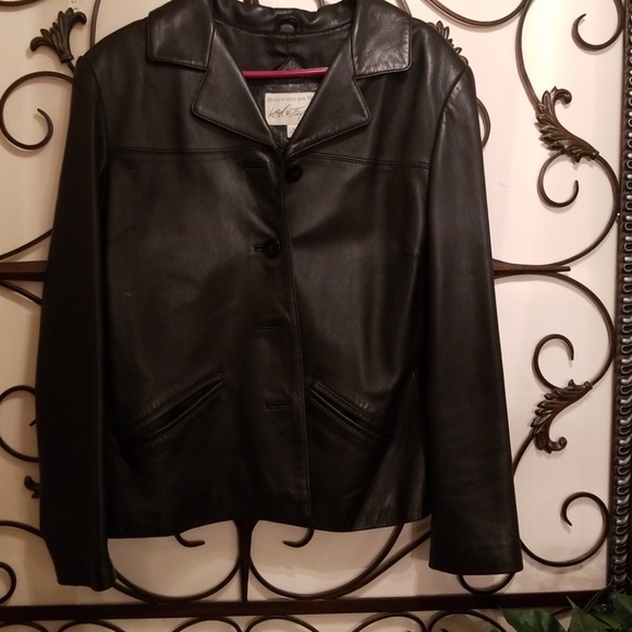 Lord & Taylor | Jackets & Coats | Lord Taylor Leather Jacket | Poshmark
